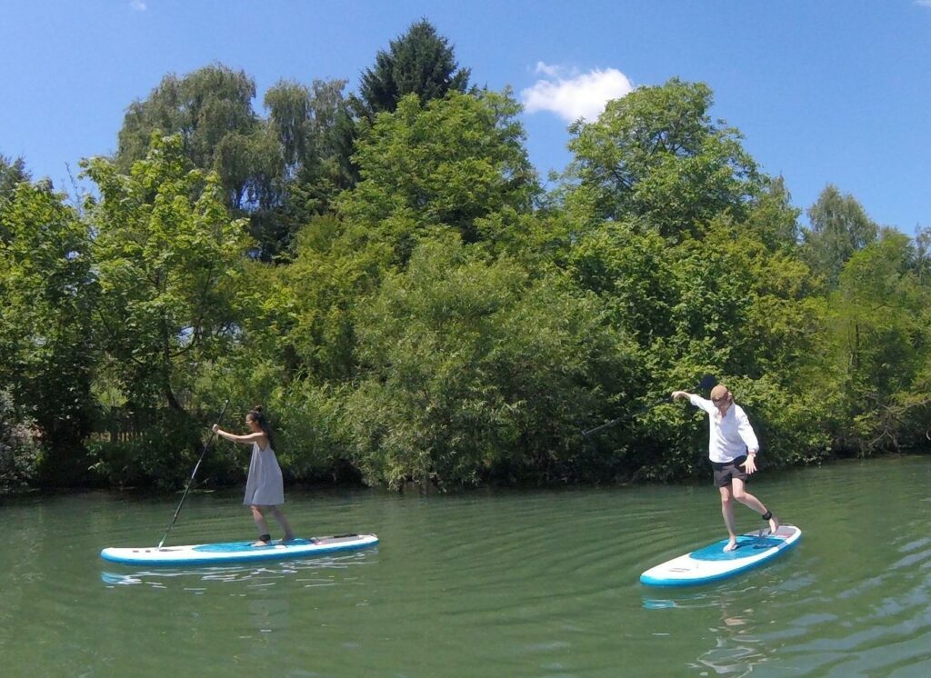 Met je SUP-board door Ljubljana | Slovenië met kinderen
